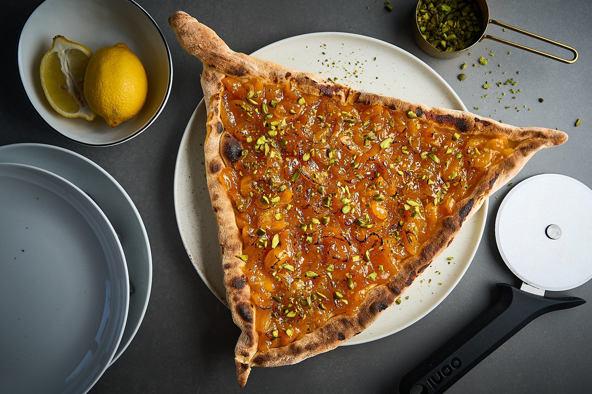 Apricot-Ginger Hamantaschen Dessert Pizza Recipe — Ooni USA