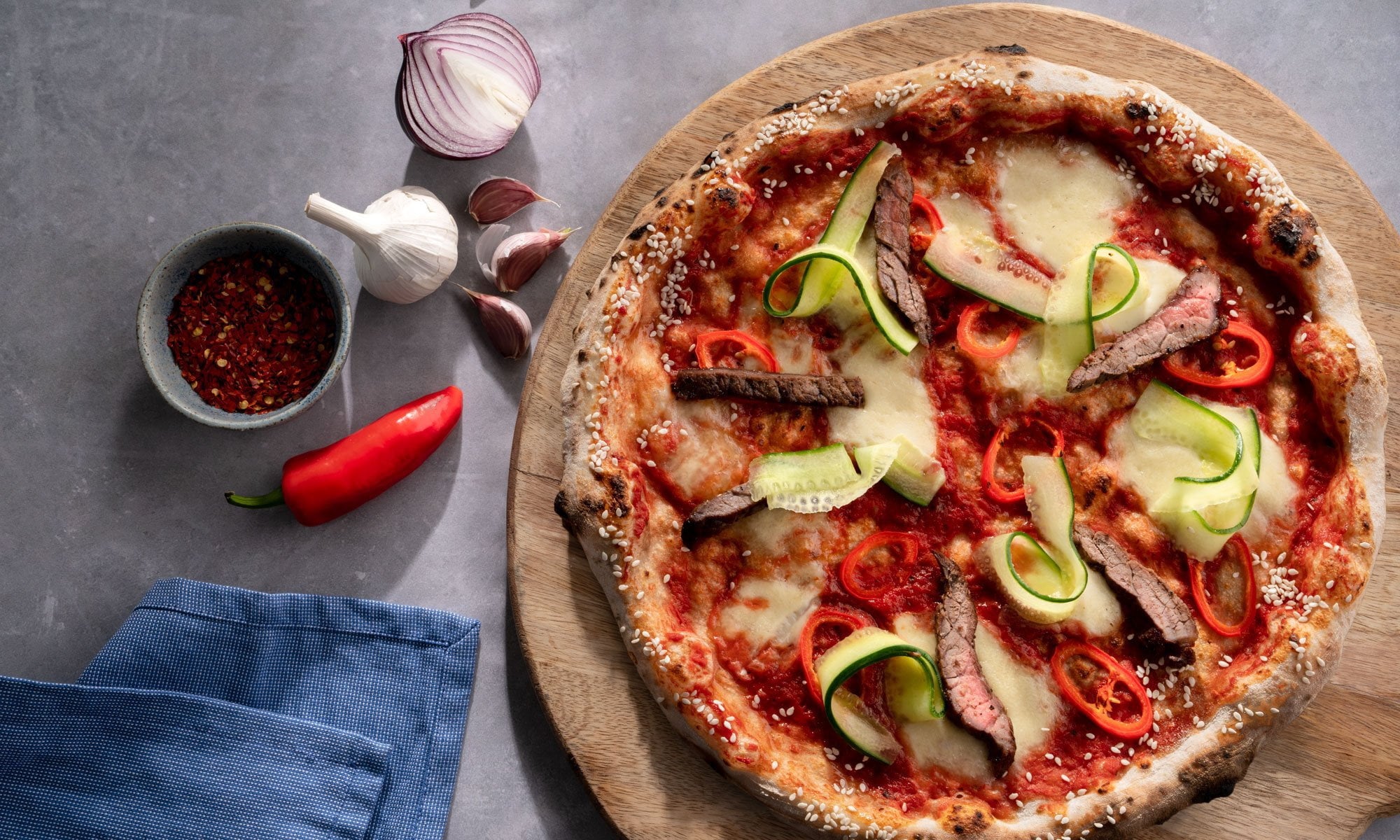 Beef Stir Fry Pizza Recipe — Ooni USA