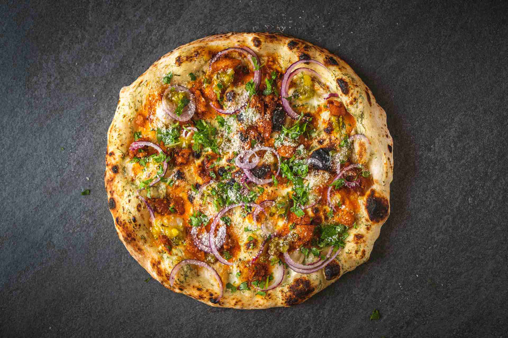 The Pickle Lady Pizza with Dilly Double Cream and Salmon Conserva ...