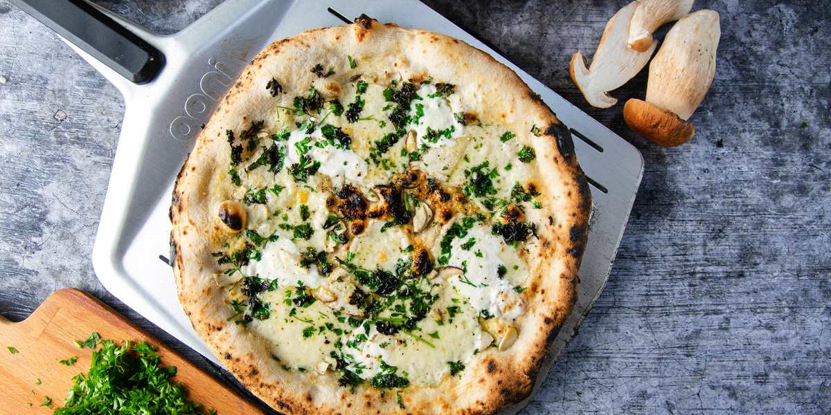 Porcini and Provolone Pizza Recipe — Ooni USA
