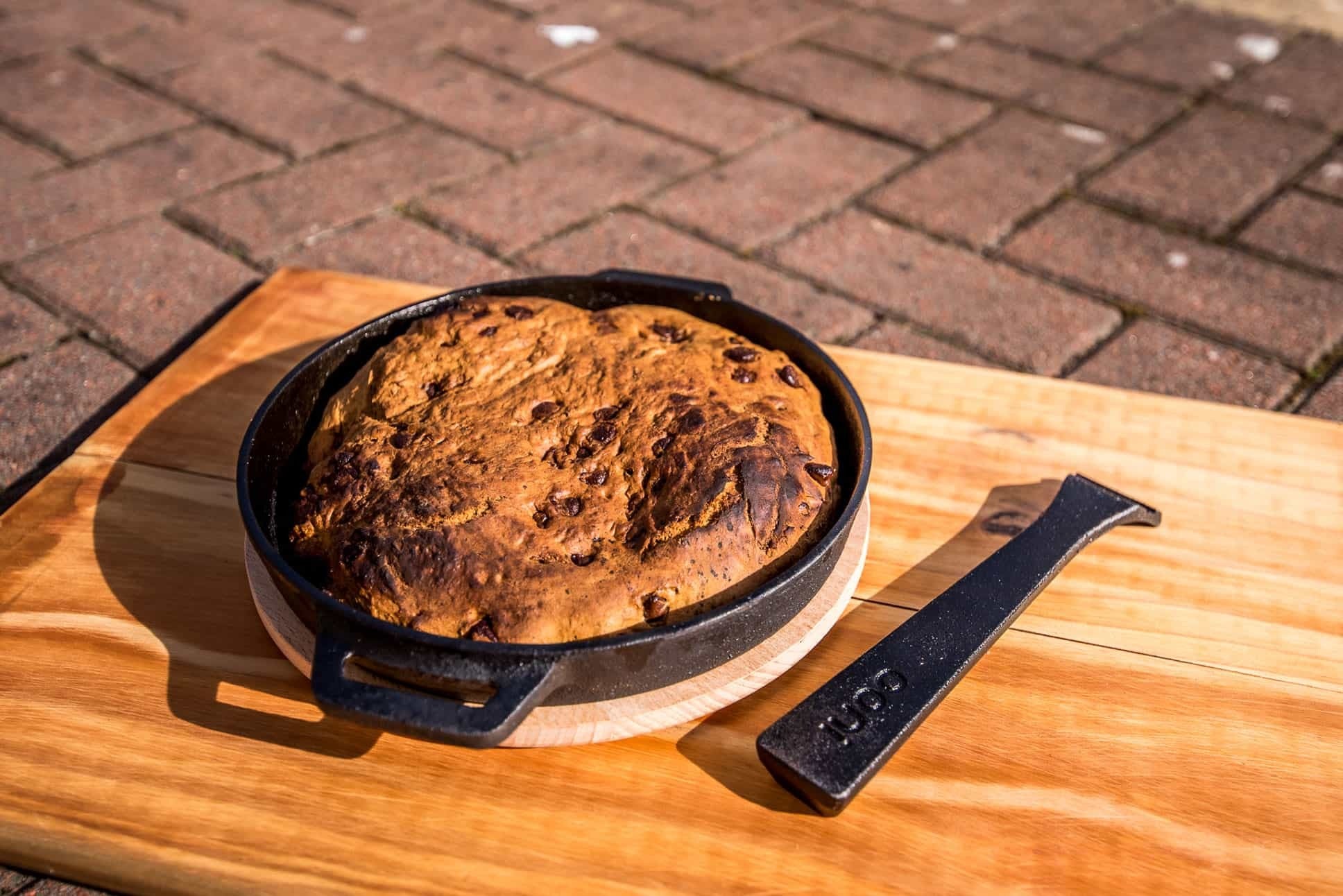 Baked Skillet Banana Bread Recipe — Ooni USA