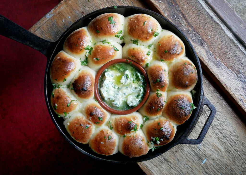Dough Balls with Garlic Herb Butter — Ooni USA