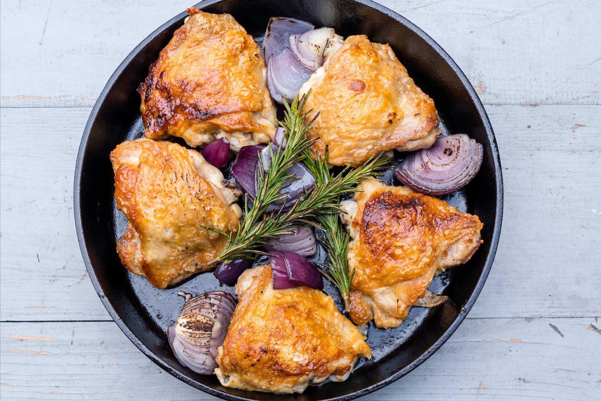 Rosemary Chicken with Roasted Onions — Ooni USA